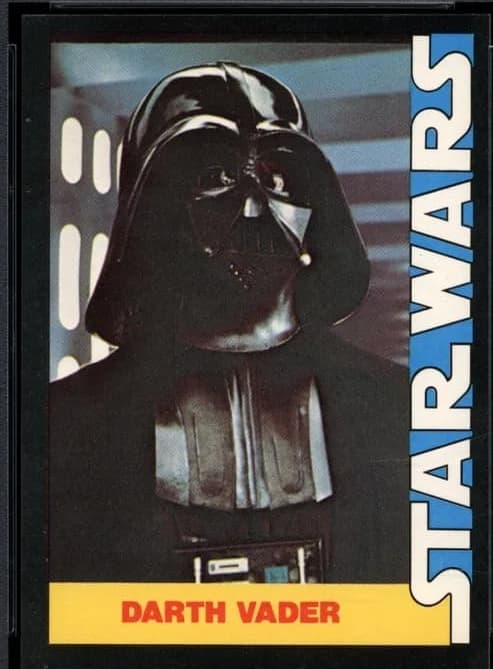 How Much Is A 1977 Darth Vader Card Worth?